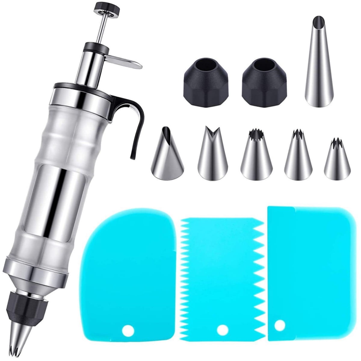 Cake Decorating Kit DIY with Frosting Machine Six Interchangeable ...