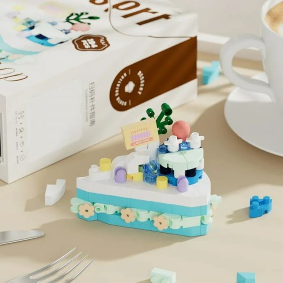 Cake Decoration Bricks Construction Set Micro Building Blocks Children ...