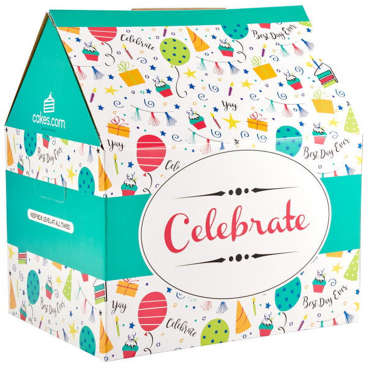 Cake Delivery Box - DecoPac Party Cake Box - Walmart.com