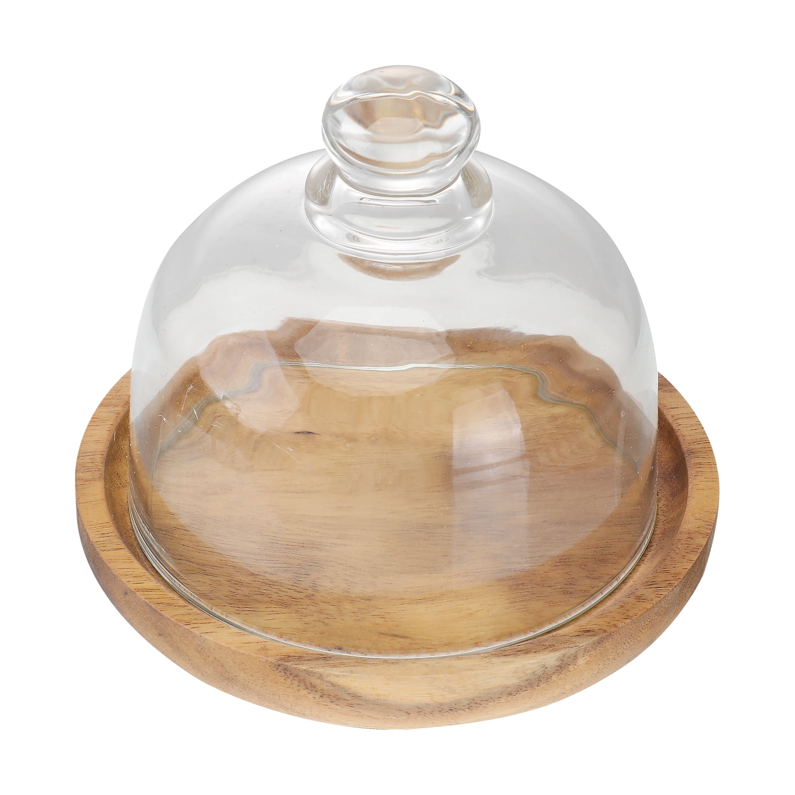 Cake Dish with Cover Home Glass Cake Tray Cake Display Dome Trays ...