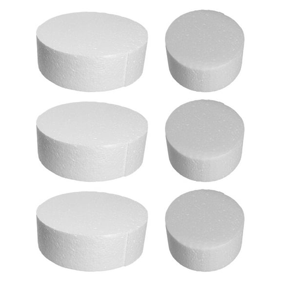 Styrofoam Cake Rounds