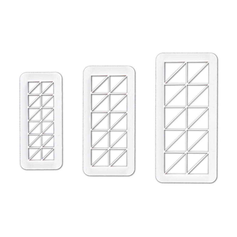 Cake Fondant Cutter, Fondant Cutters Geometric Biscuit Cutters Cake ...