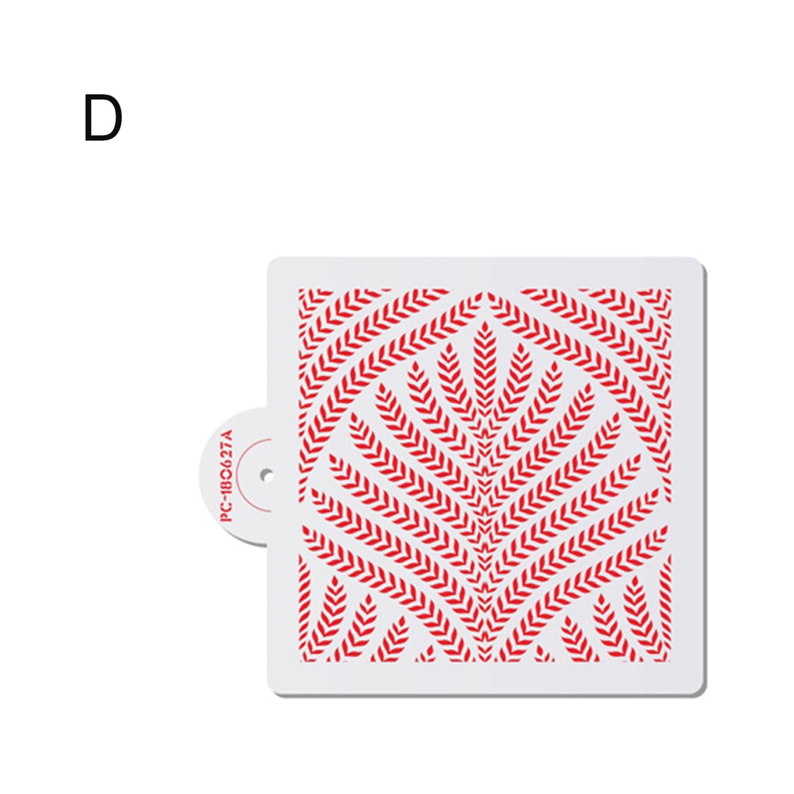 Cake Fondant Impression Mat - Scroll Vine Lace Texture Embossing Mat ...