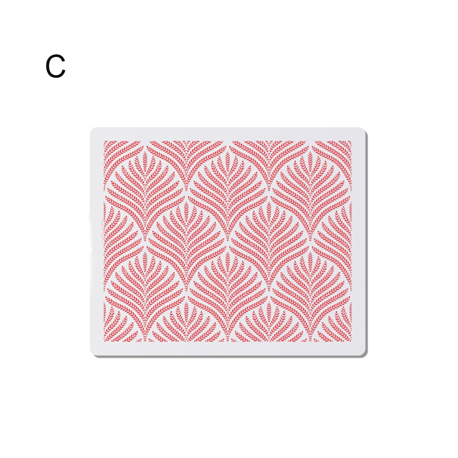 Cake Fondant Impression Mat - Scroll Vine Lace Texture Embossing Mat ...