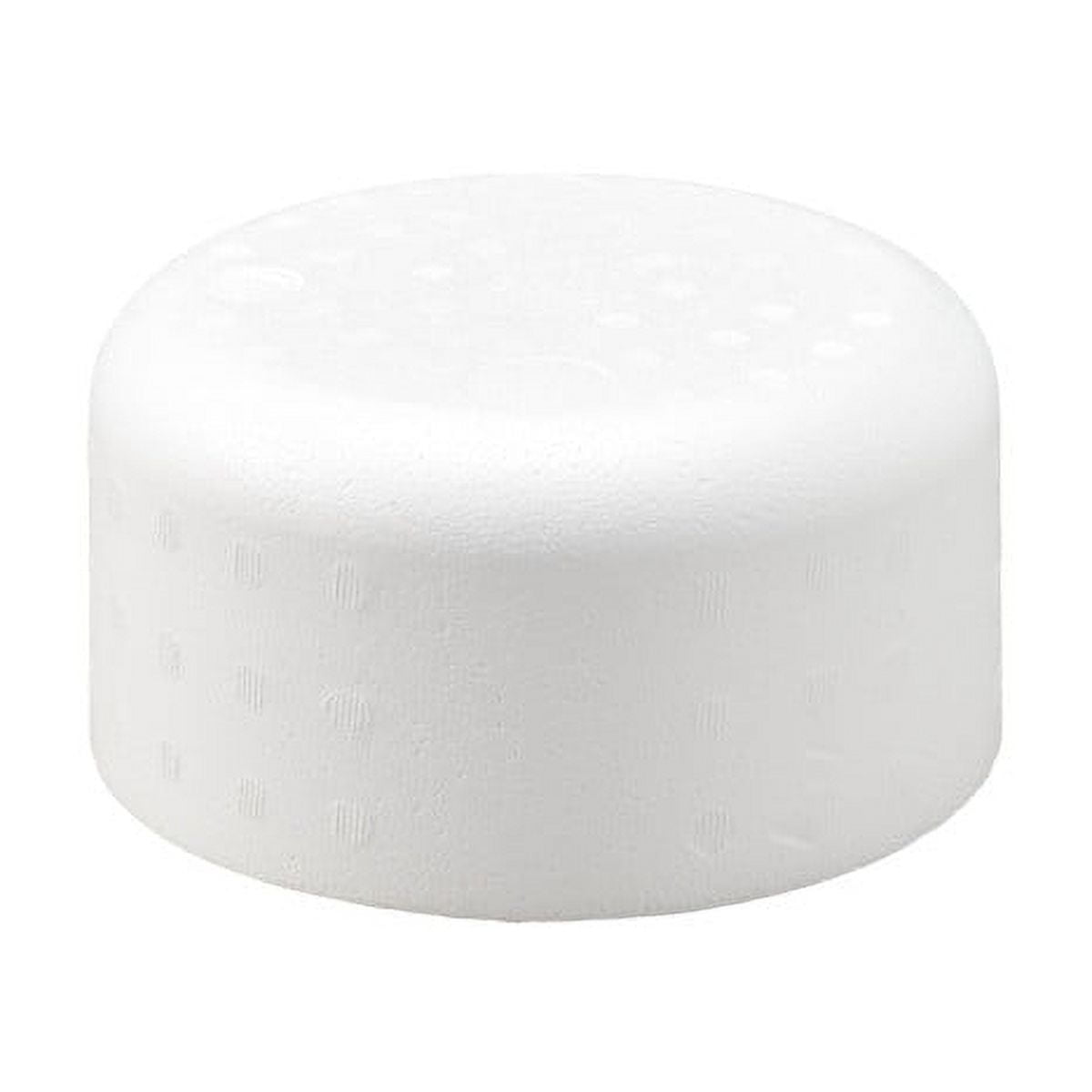 Cake Form - Styrofoam - Round w/ Rounded Edge - 8" x 4" - Walmart.com