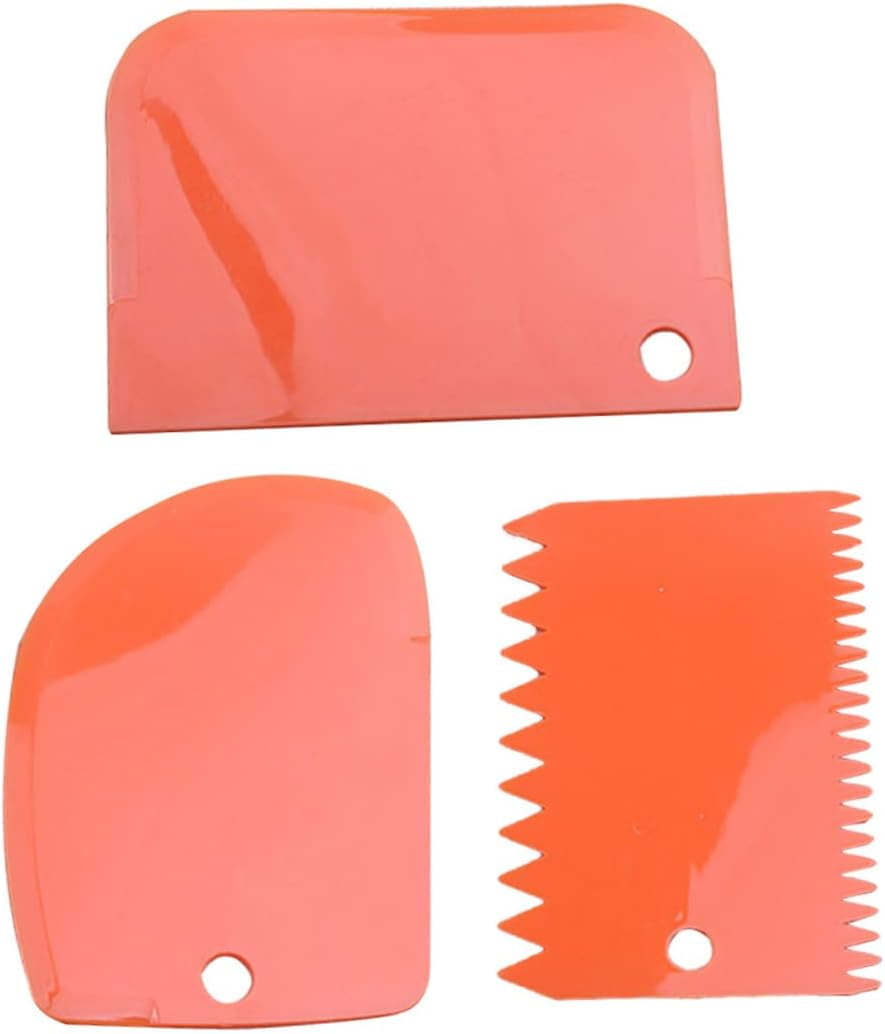 Cake Frosting Side Tools Cake Frosting Tools 3 Pieces 2 Cake Scraper ...