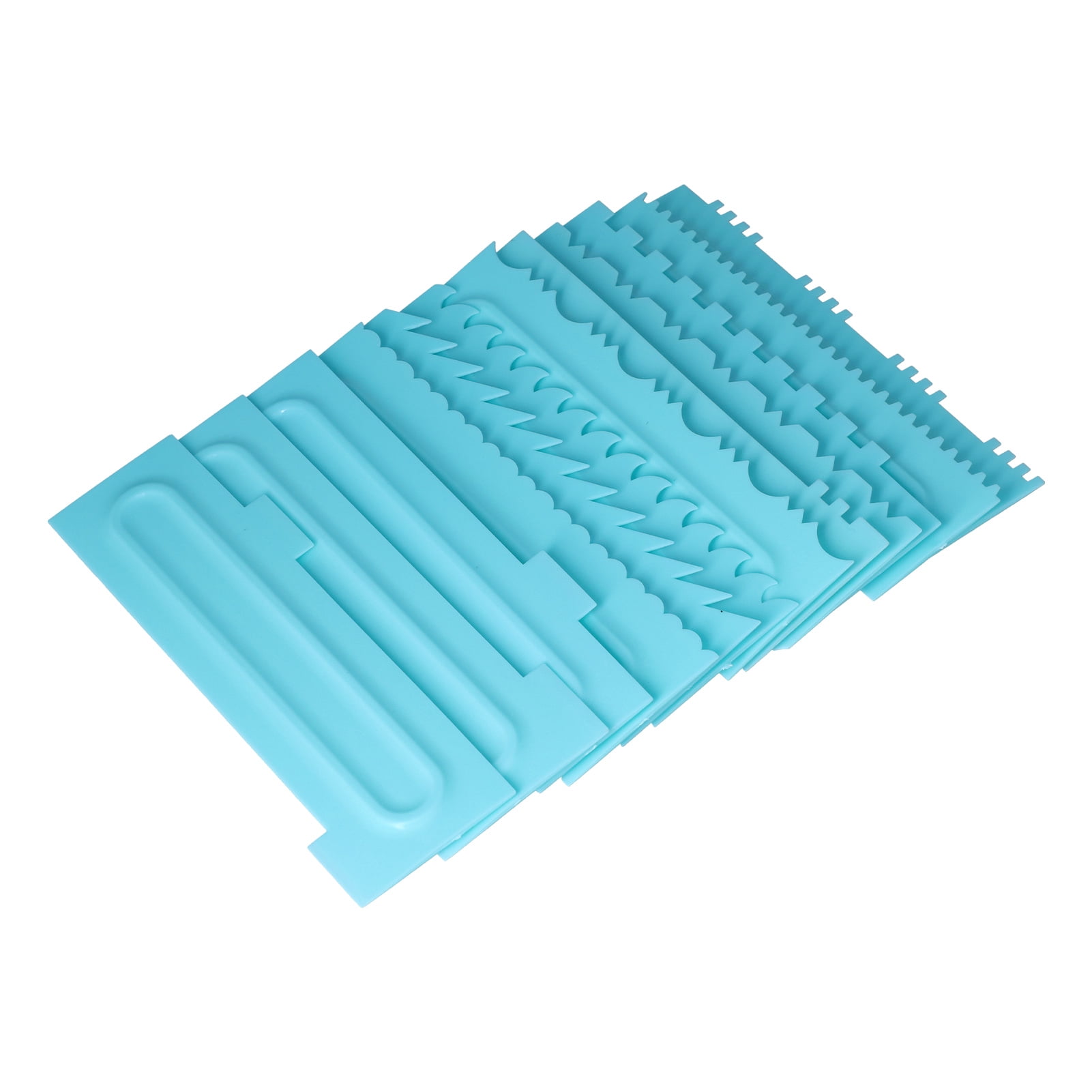 Cake Frosting Tool, Versatile Icing Smoother Comb For Bakers, Create ...