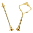 Cake Fruit Holder Handle Zinc Alloy Cake Plate Stand Handle, Sturdy ...