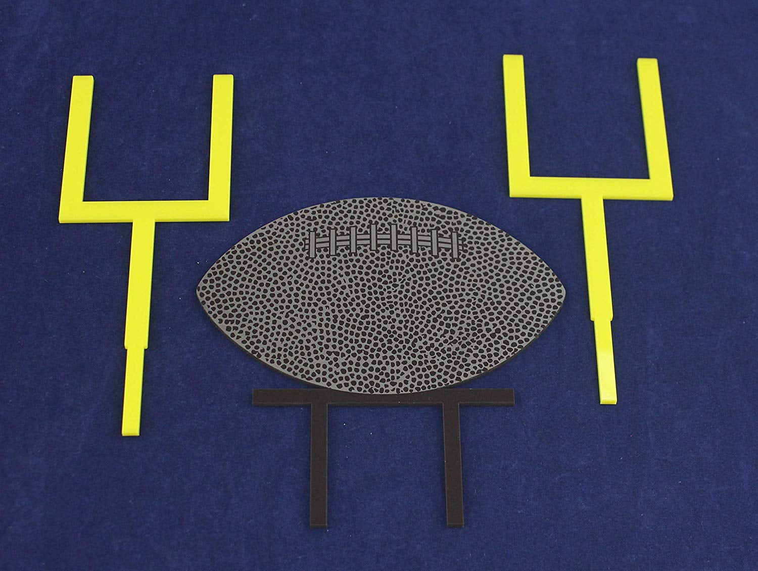 Cake Goal Post Topper (2 Pack) and Football Topper - Walmart.com