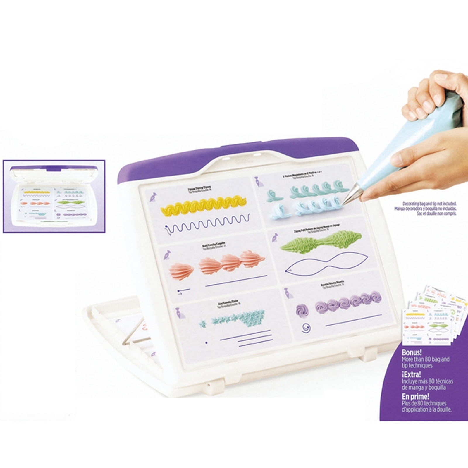 Cake Icing Piping DIY Drawing Board Practice Paper and Template ...