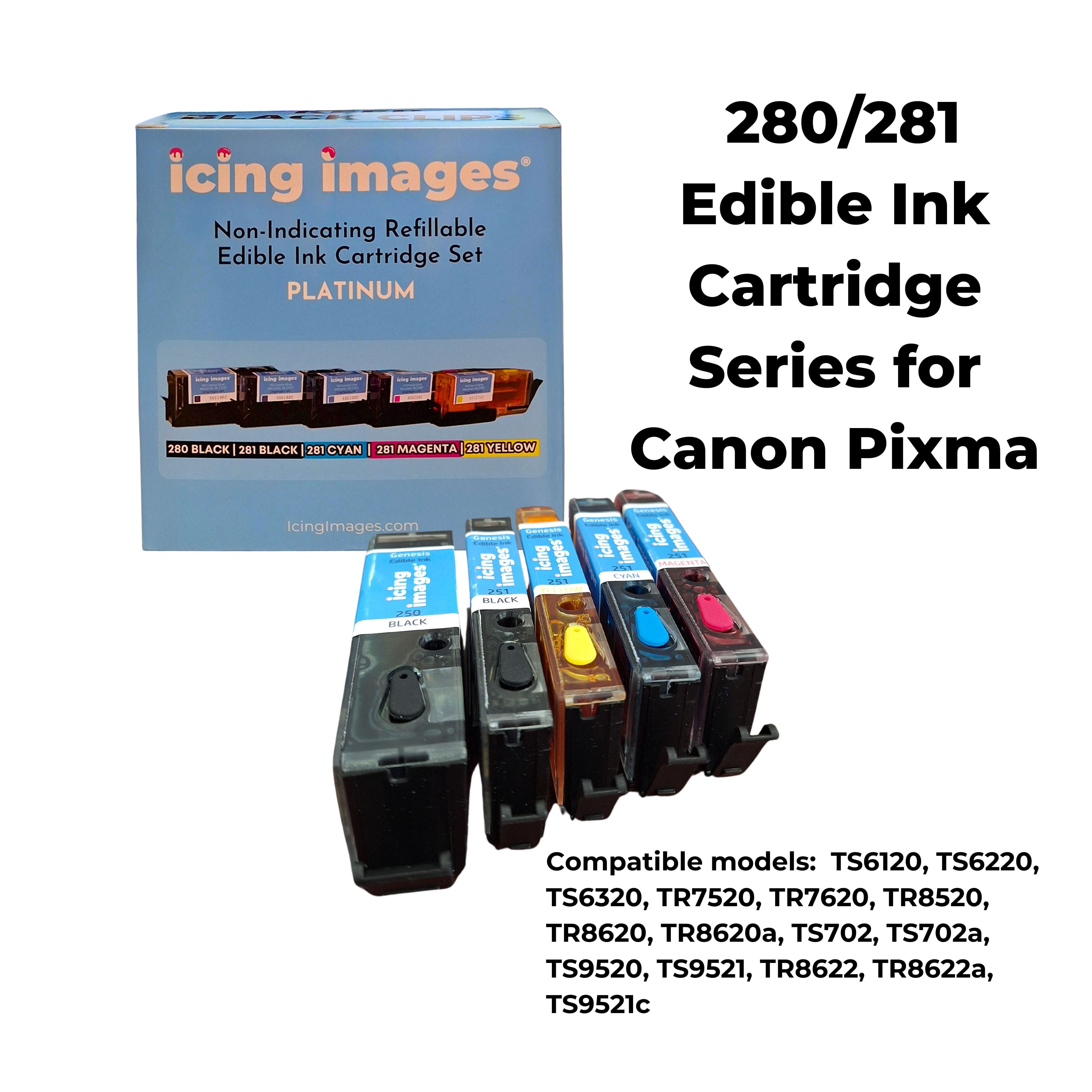 Cake Image Edible Ink Cartridges for Canon Printer from Icing Images ...