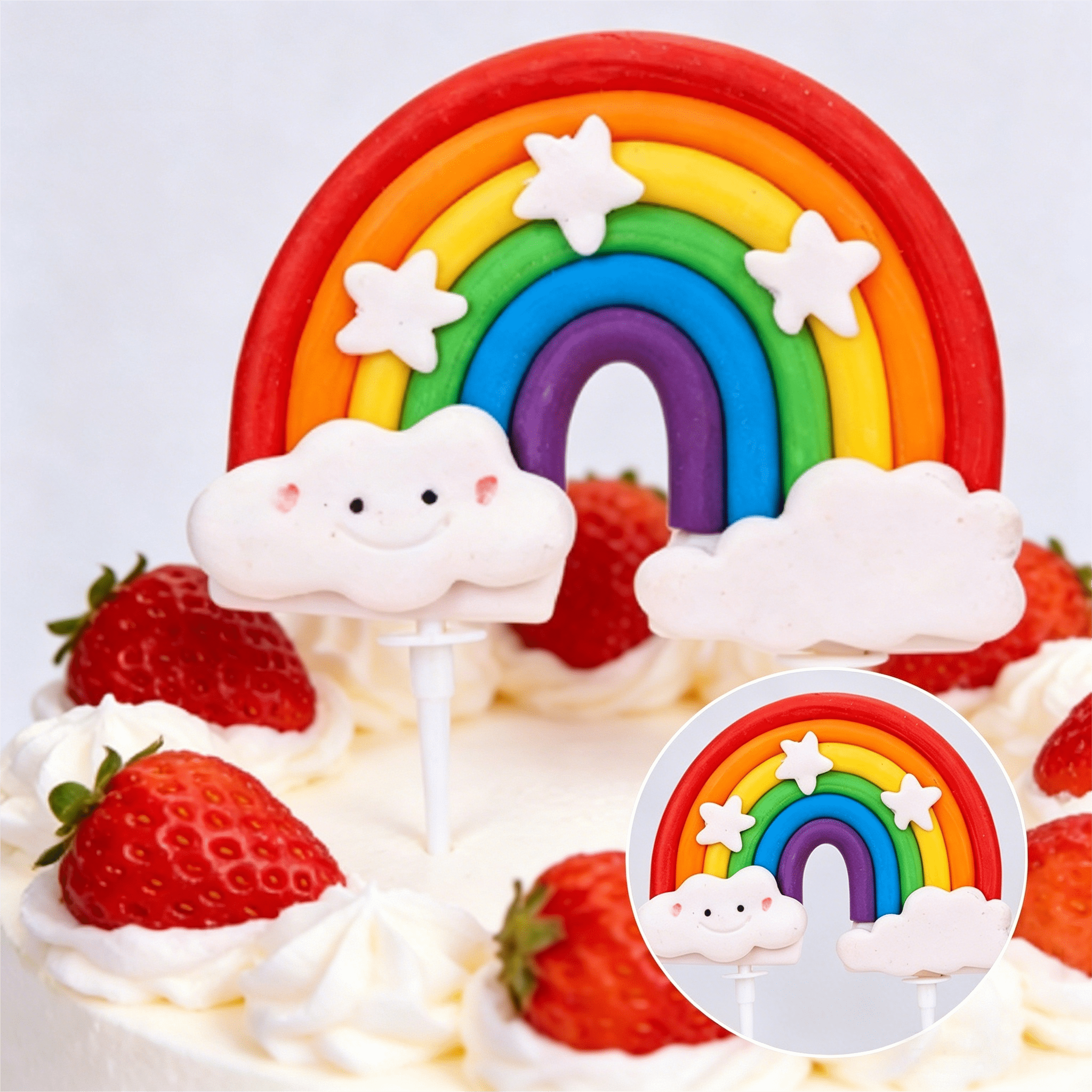 Cake Inserts Decorative Toppers for Celebrations and Festive Desserts ...