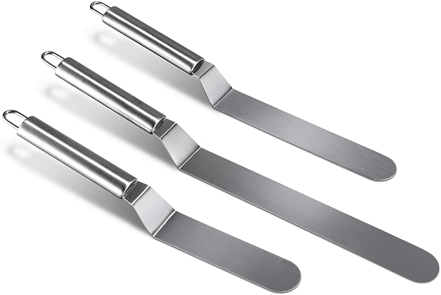 Cake Knife Pie Knife Stainless Steel Angle Palette Set - Professional ...