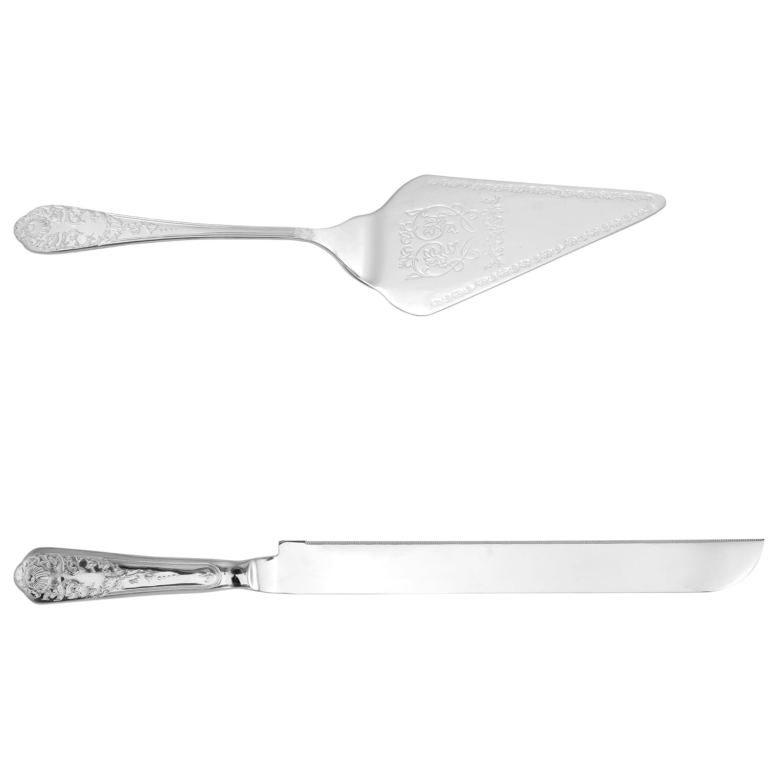 Cake Knife and Server Set Versatile Silver Knife and Server Set Elegant ...