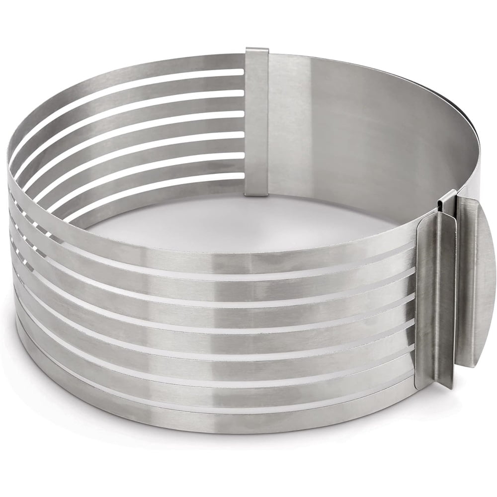 Cake Leveler Slicer, Adjustable Round Cake Rings, Cake cutter Stainless ...