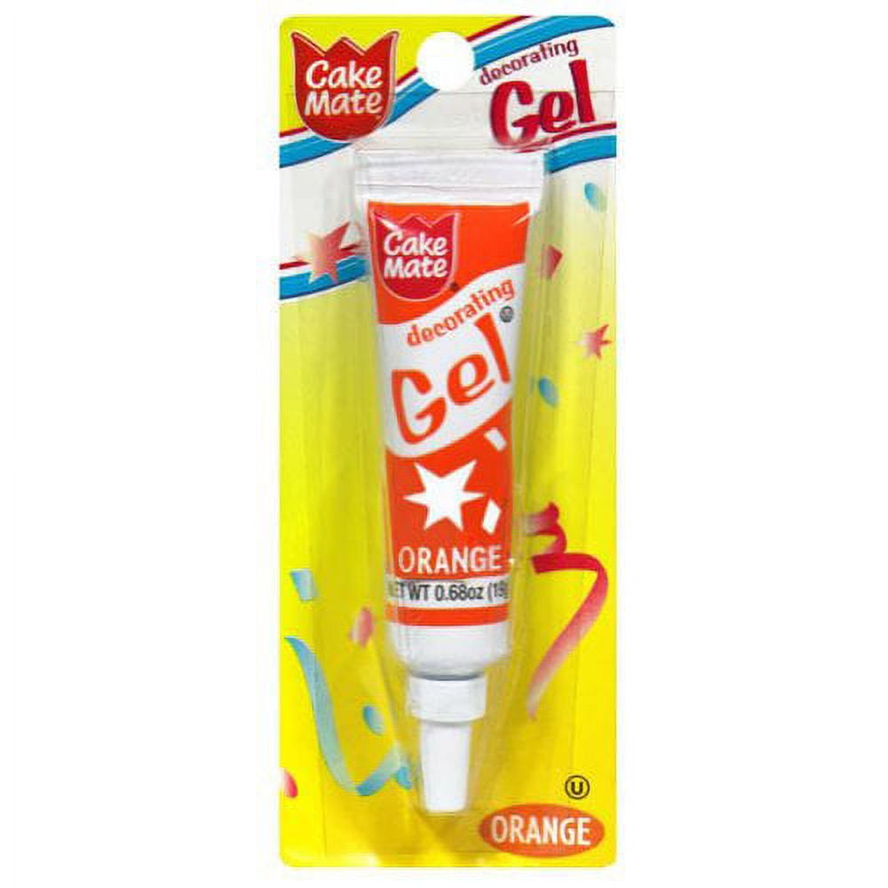 Cake Mate, Icing Decor Gel Orange - Walmart.com