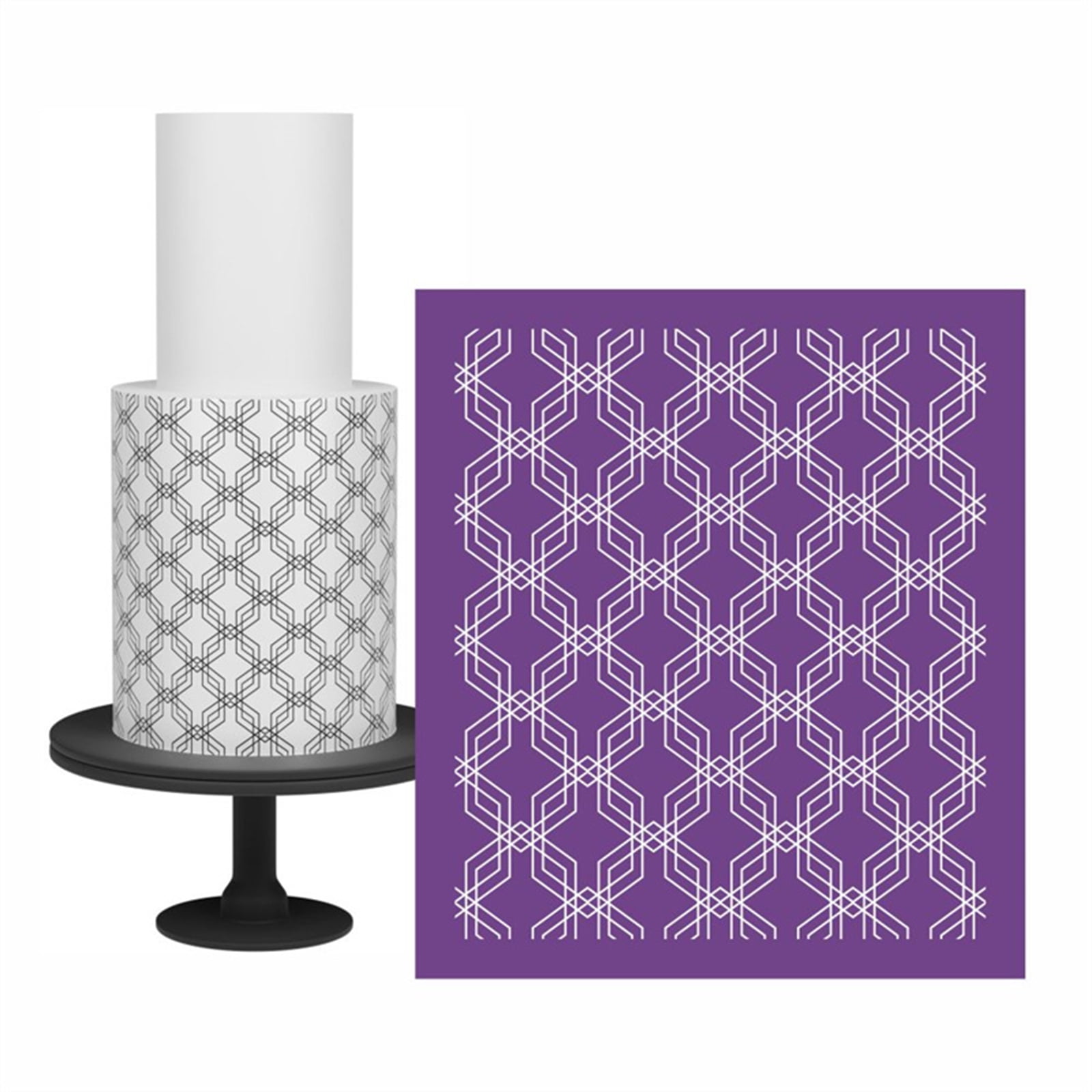 Cake Mesh Stencil Decorating Stencils Lace Grid Decoration Molds ...