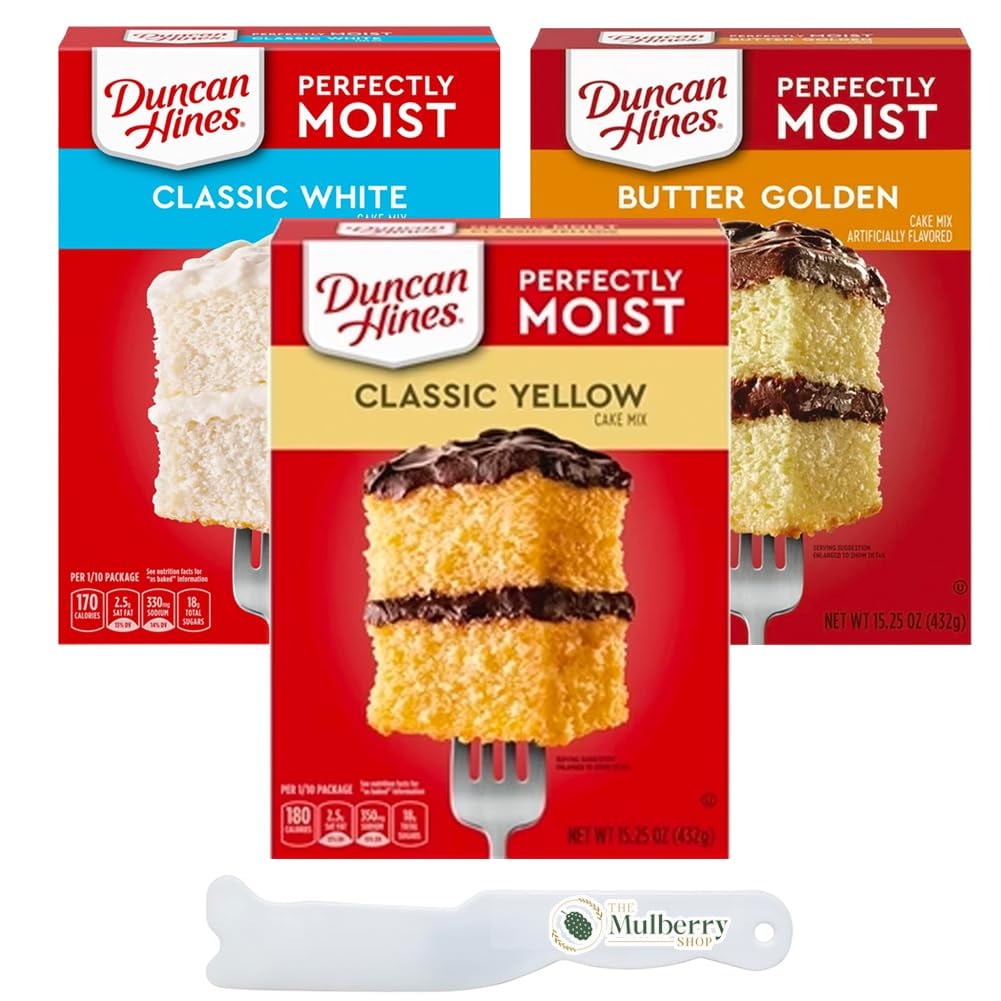 Great Value Deluxe Moist Confetti White Cake Mix 15.25 oz Box - Walmart.com