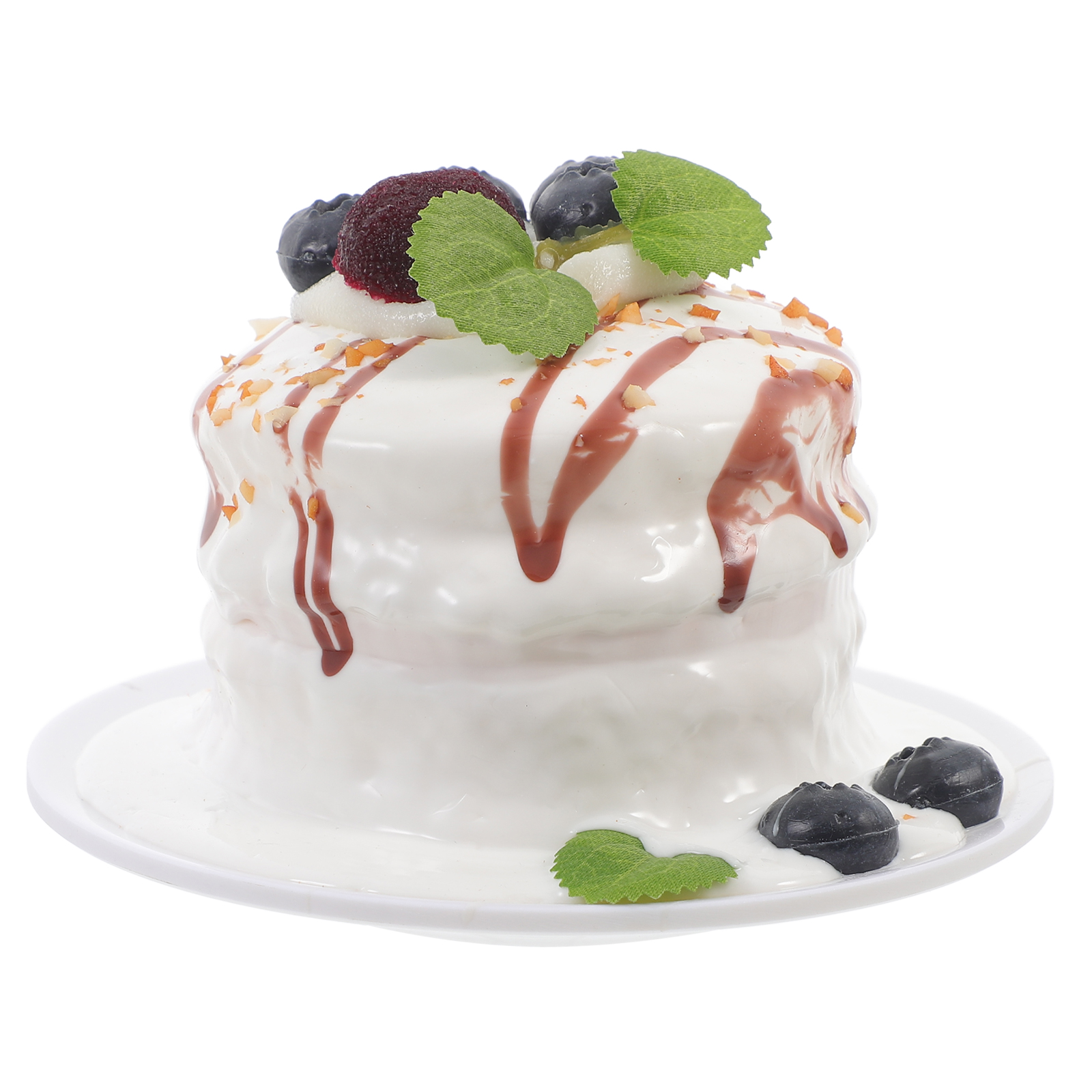 Cake Model Delicate Models Dessert Artificial Decorate Household White ...