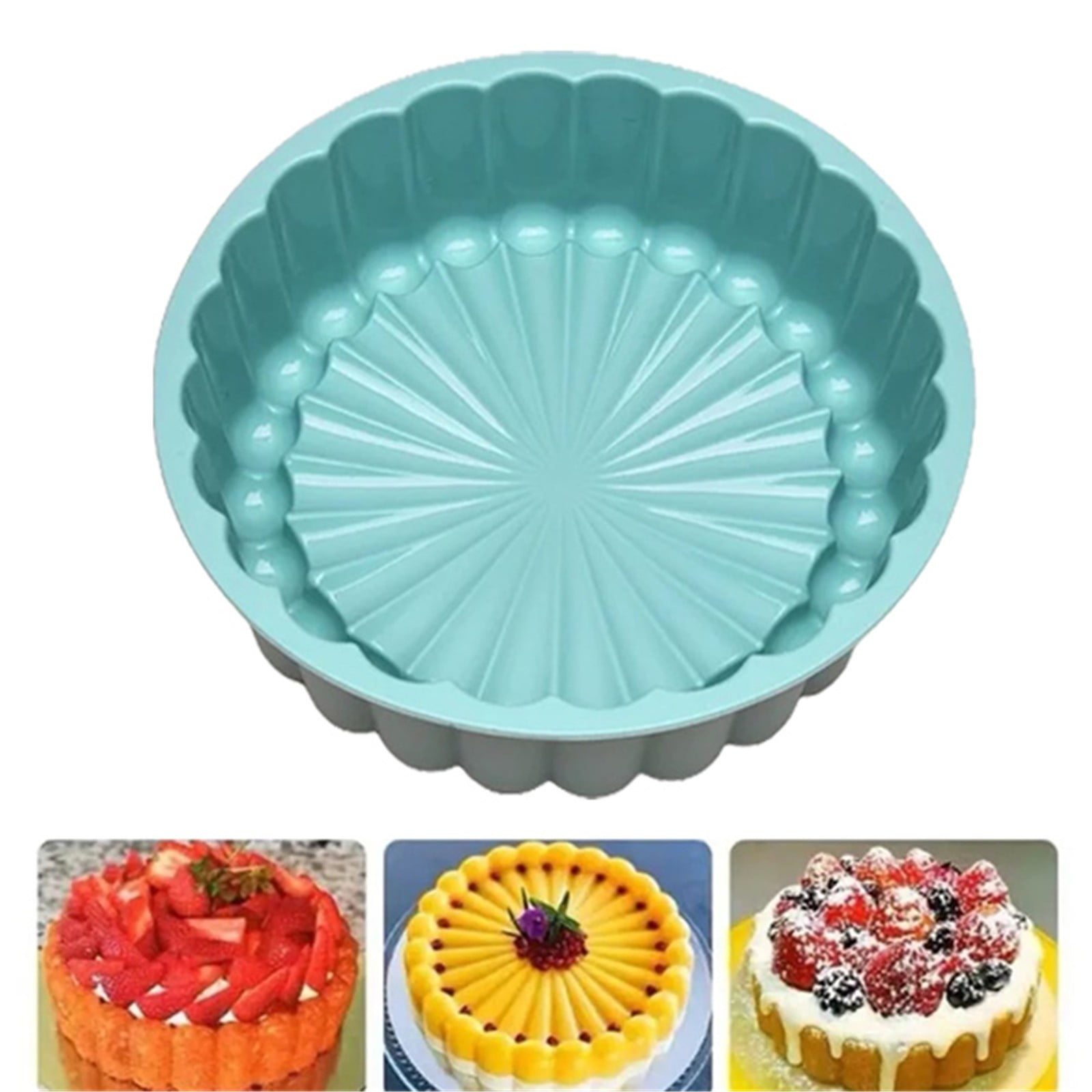 Cake Mold Blue A, Baked Silicone 100, Home and Kitchen, 1 Cake Pan, By ...
