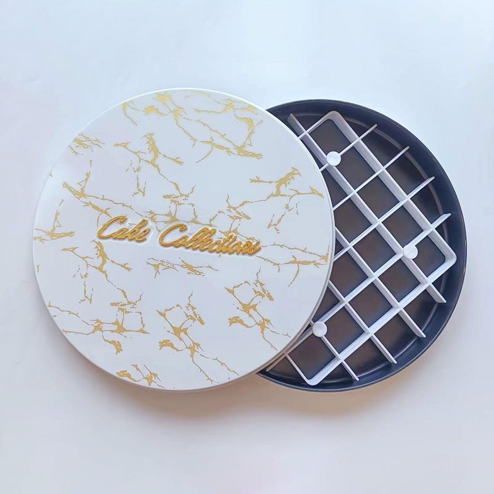 Cake Mold Dessert Cake Baking Box Round Baking Basin Carbon Steel ...