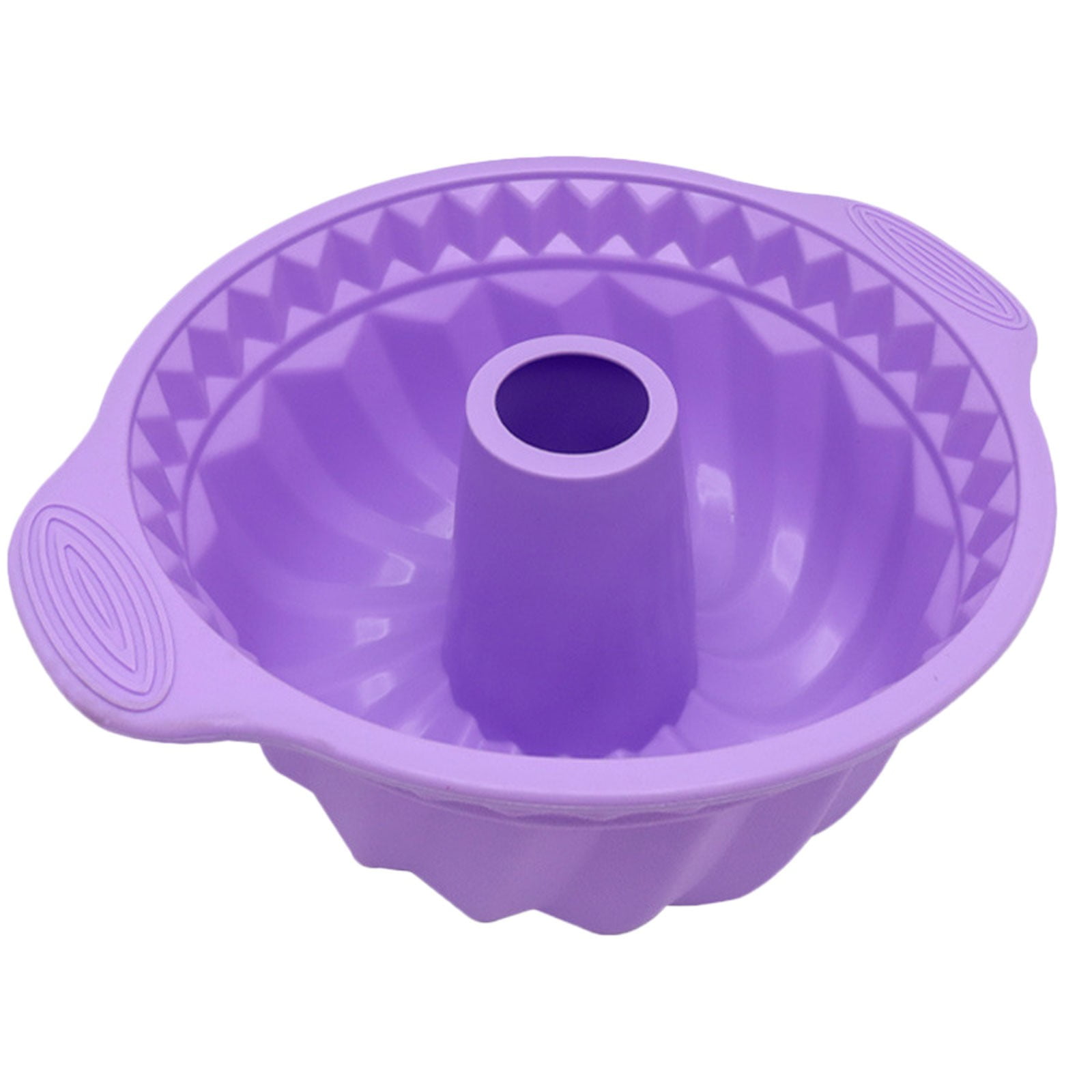 Cake Mold Silicone Hollow 10 Inch Spiral Grain High Temperature ...