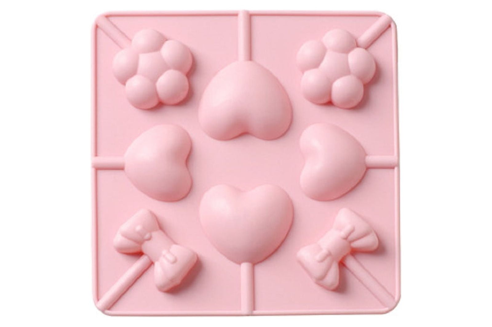 Cake Mould Love Cake Mold Silicone Heart Chocolate Mold Sugar Cake Mold ...