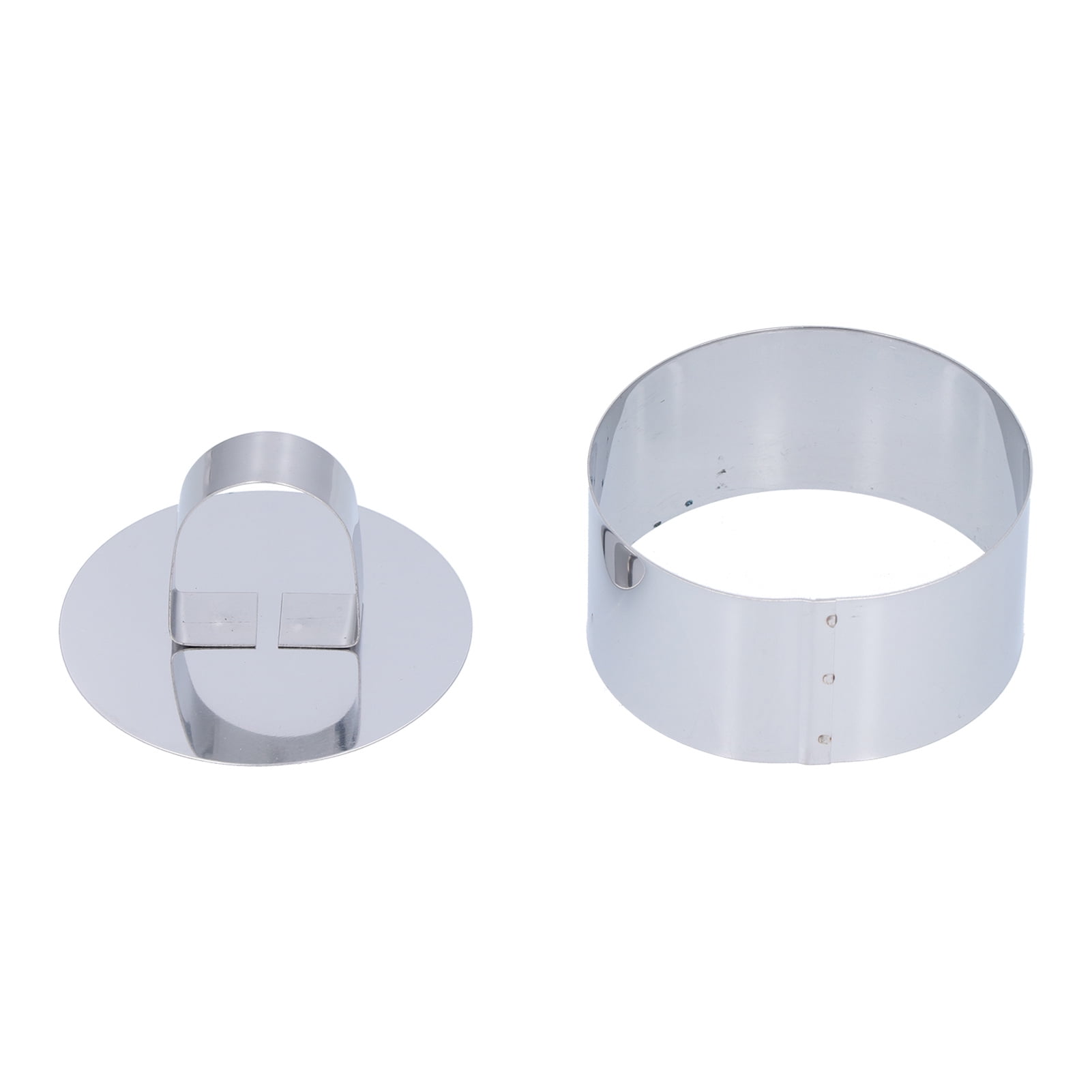 Cake Mousse Ring Mold Stainless Steel Dessert Rings Cake Cutter for ...