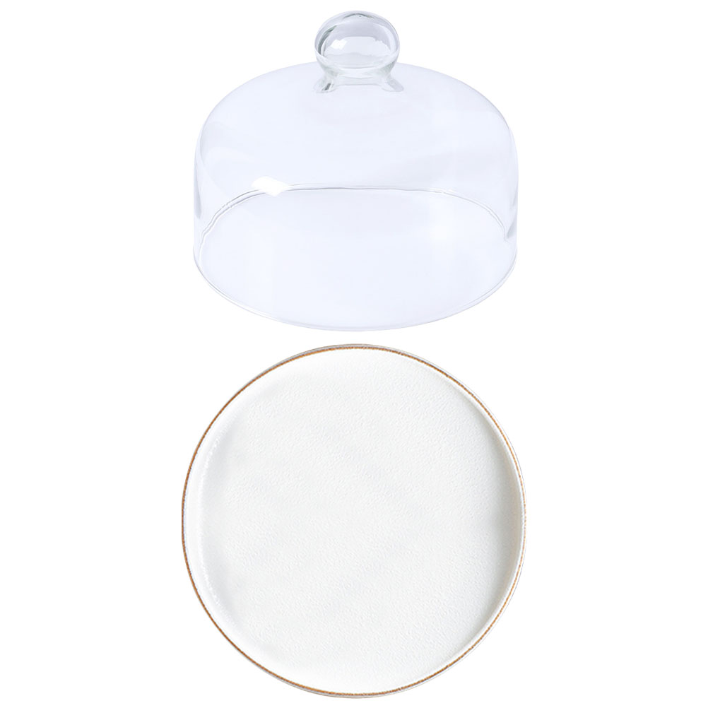 Cake Pan Display Shelf Plate Dessert Stand with Lid Holder Multi ...