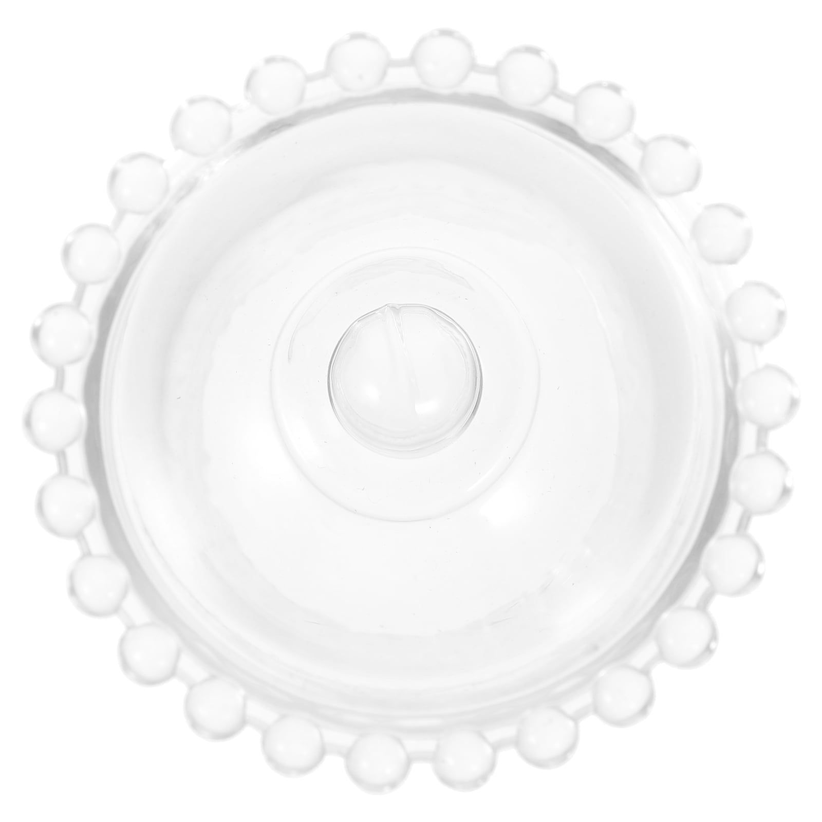 WYN Mini Cake Stand with Dome Lid Clear Small Cake Glass Display Stand ...