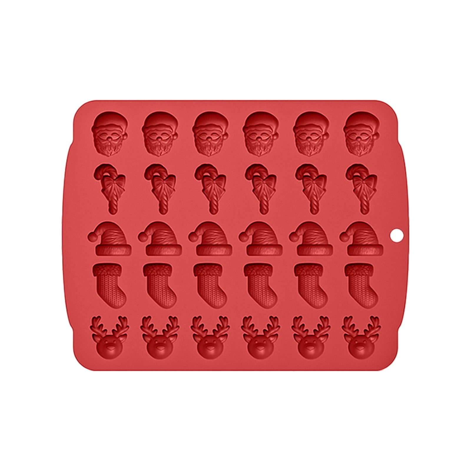 Cake Pan Set,Christmas Chocolate Cake Molds Christmas Molds Silicone Non Stick Christmas Baking ...