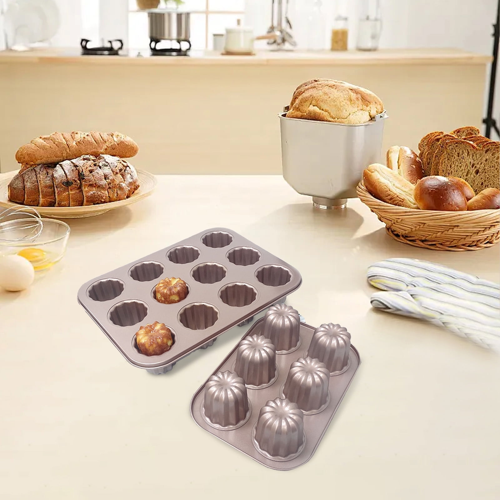 Cake Pan Set Nonstick Donut Cheesecake and Chocoflan Baking - Walmart.com
