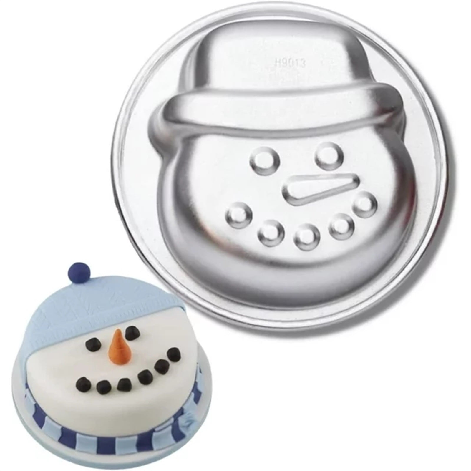 Cake Pan,Snowman CakeMolds Christmas CakeMold Baking Appliance Anode ...