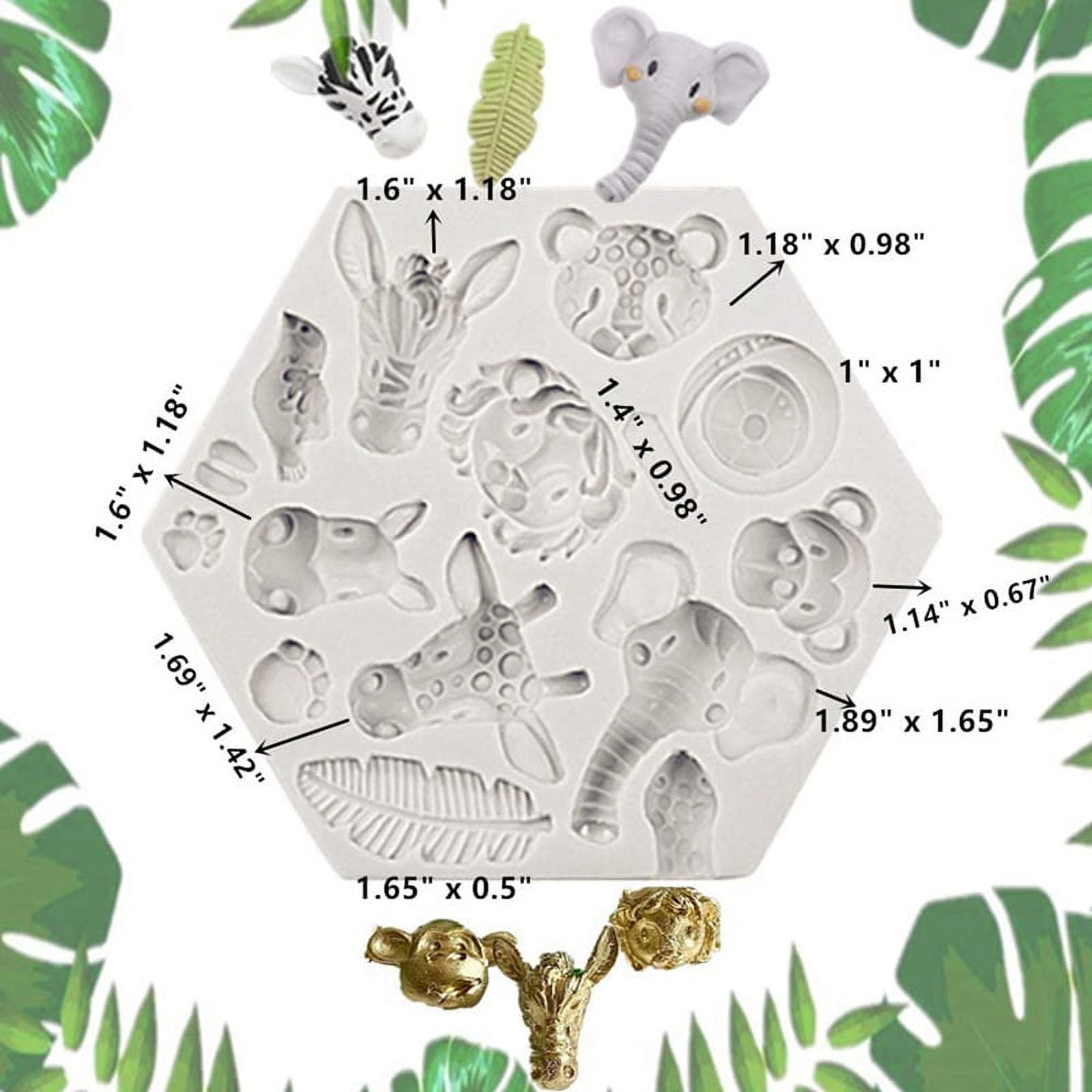 Cake Pop Mold Jungle Wild Animal Cake Mold Oreo Chocolate Molds Jungle ...