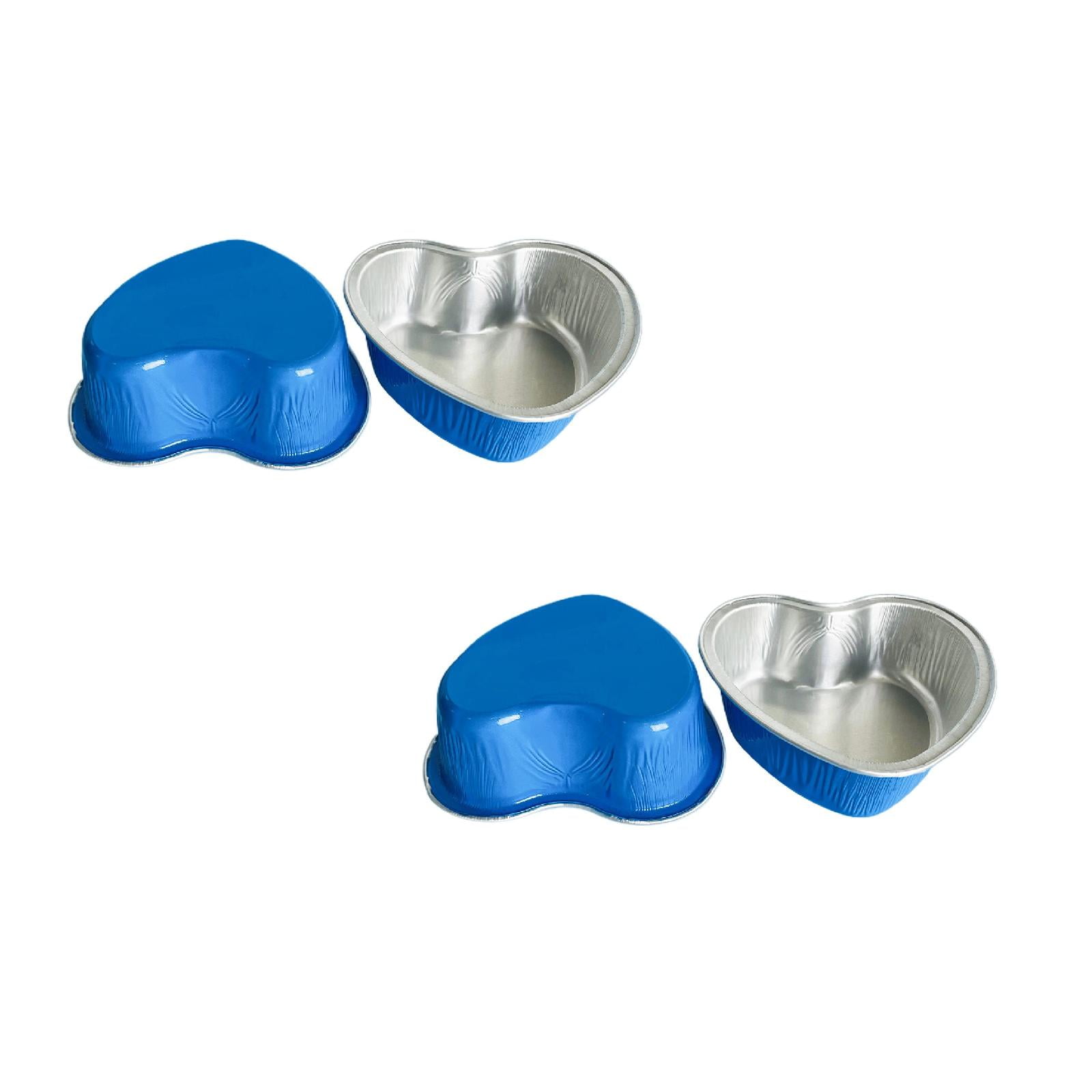 Cake Pop Molds Heart Shaped Aluminum Foil Cake Pan Disposable Pans With ...