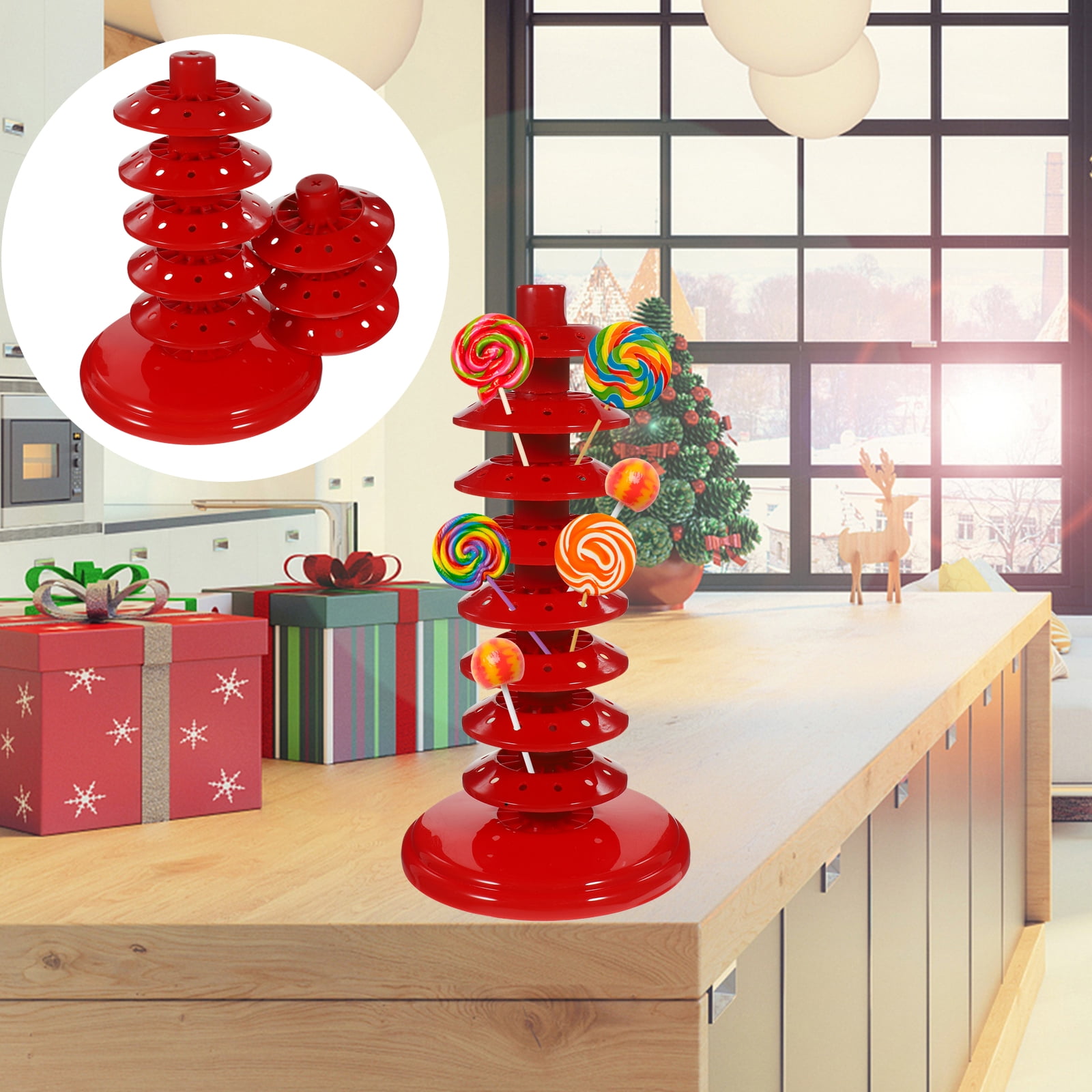 Cake Pops Stand,Multi-tier Lollipop Stand Tiered Lollipop Holder ...