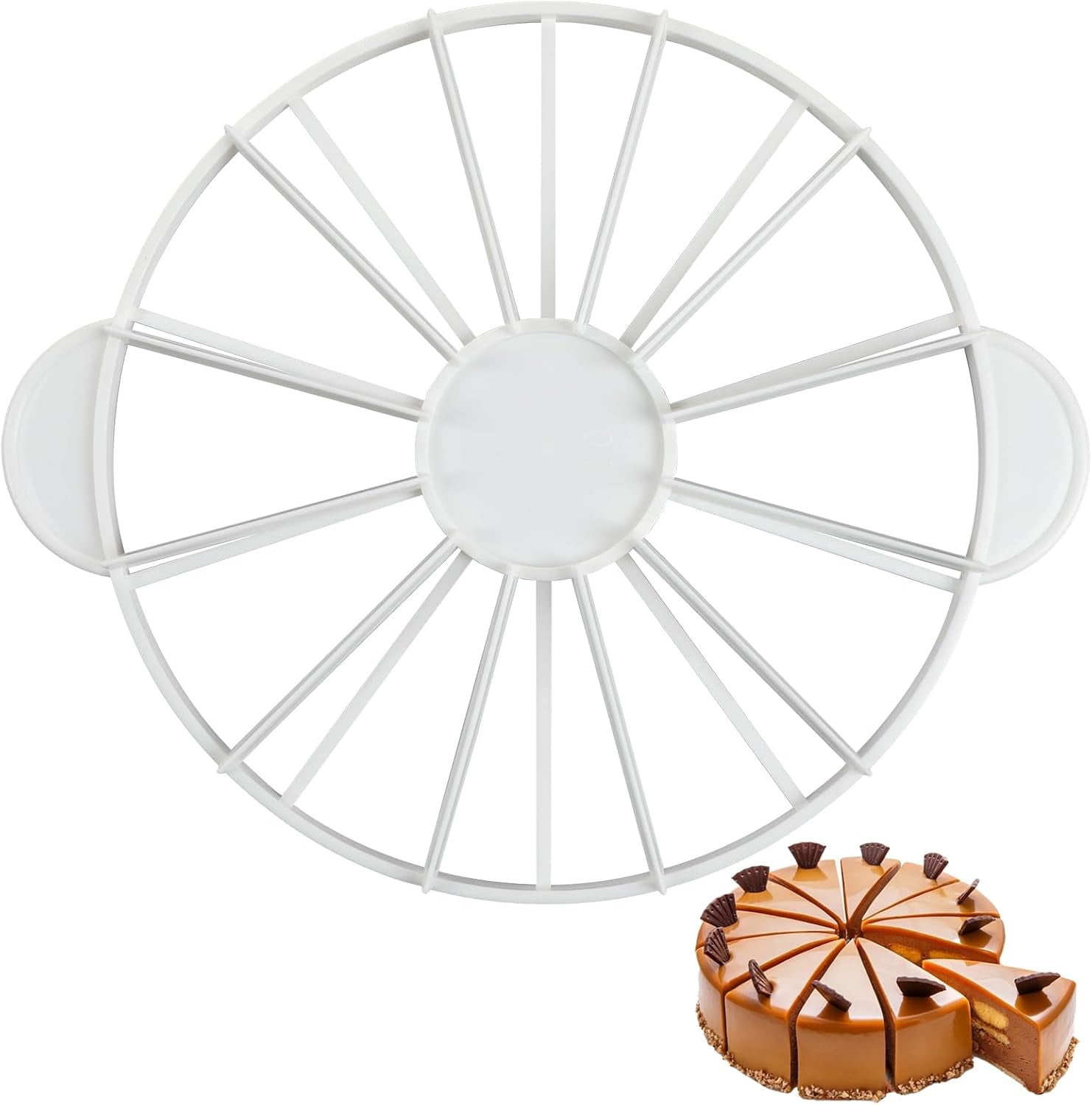 Cake Portion Cutter Cake Divider Cheesecake Slicer Cake Slicer for Even ...