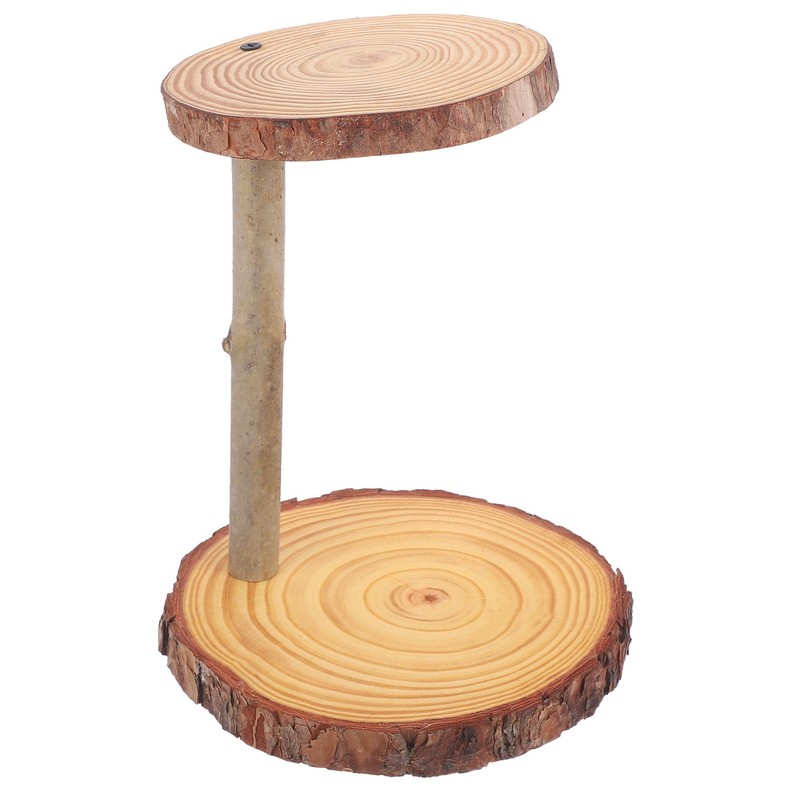 Cake Rack Vintage Decor Solid Wood Stand Room Decor Flower Decor 2 Tier ...