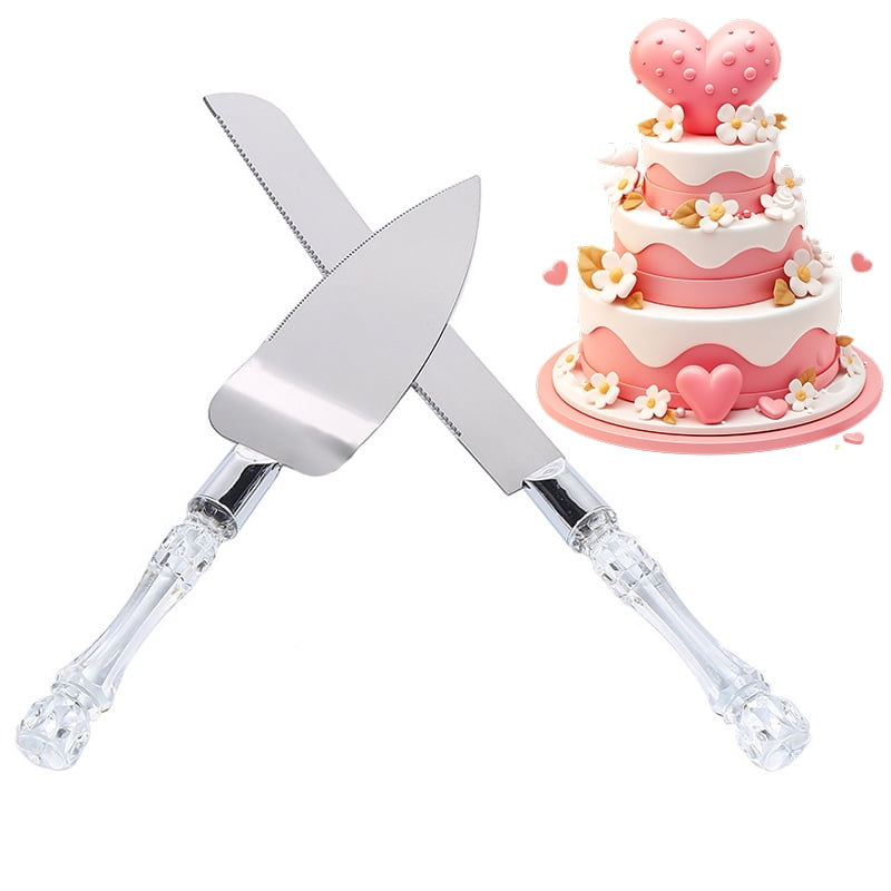 Cake Shovel Set Stainless Steel Cake Cutter and Pie Spatula, Cake ...