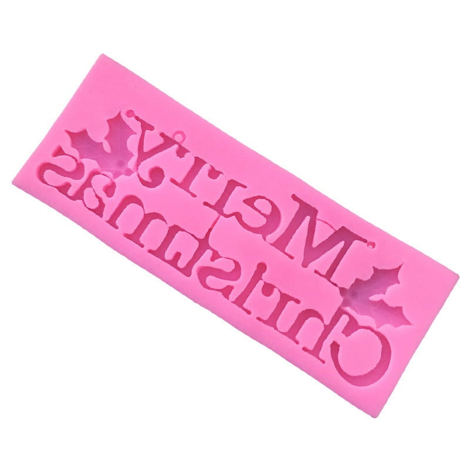 Cake, Silicone Christmas Tree Santa Claus Elk Sled Stick Mold Chocolate ...