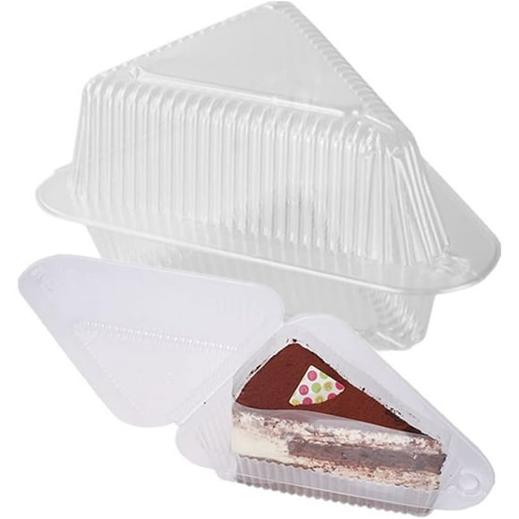 Individual Pie Slice Containers