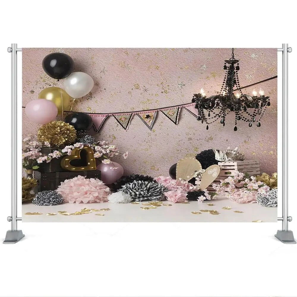 Cake Smash Photography Backdrops Newborn Frame Floral Photography ...