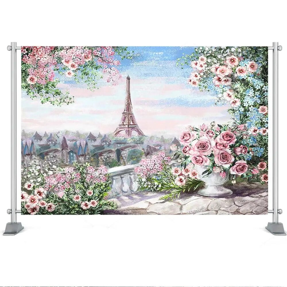 Cake Smash Photography Backdrops Newborn Frame Floral Photography ...