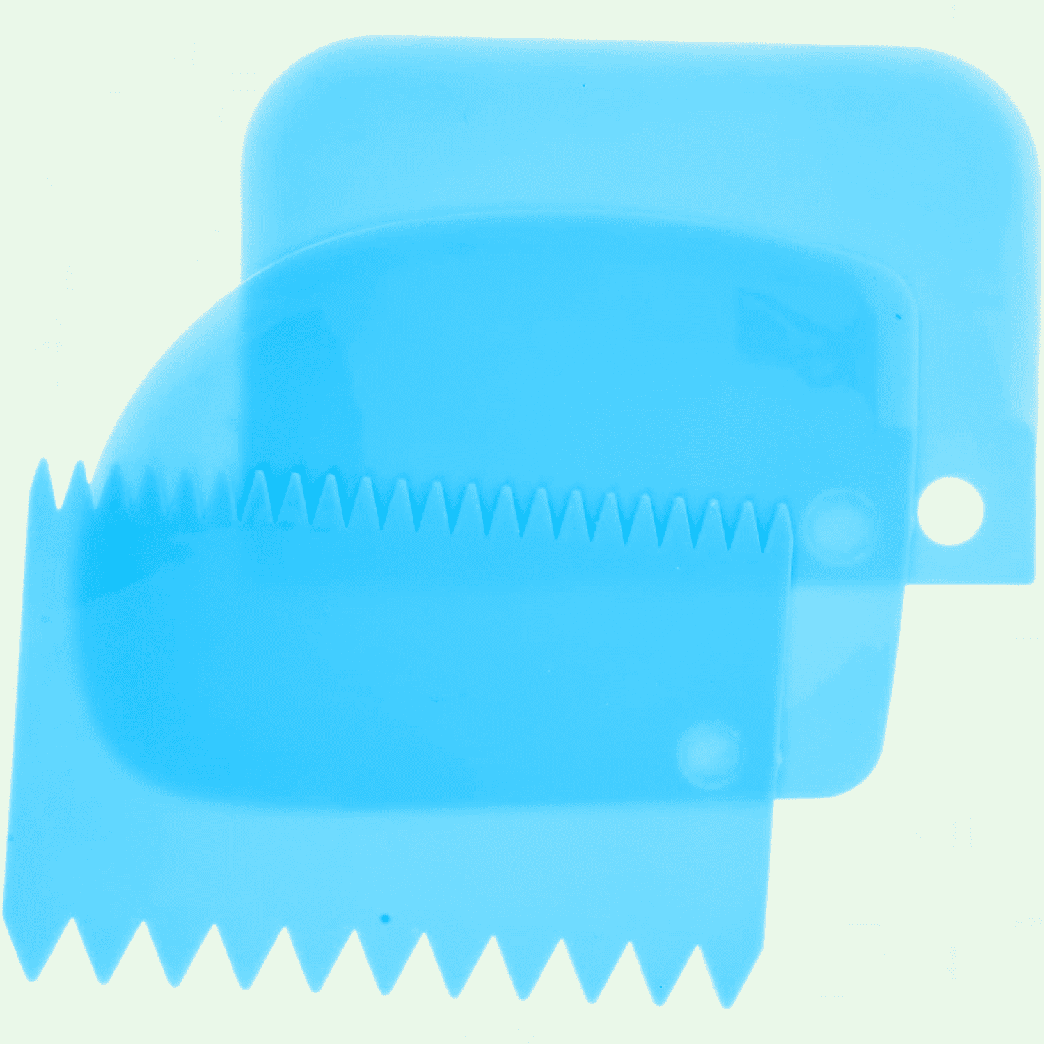 Cake Smoother Set, 15Pcs Plastic Cream Scrapers and Dough Scraper Tools ...