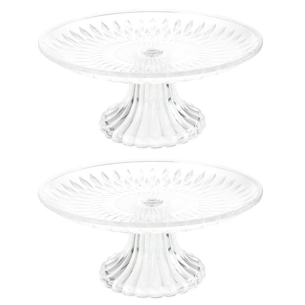 Cake Stand Display Platter Serving Tray Glass Fruit Dessert Cupcake ...
