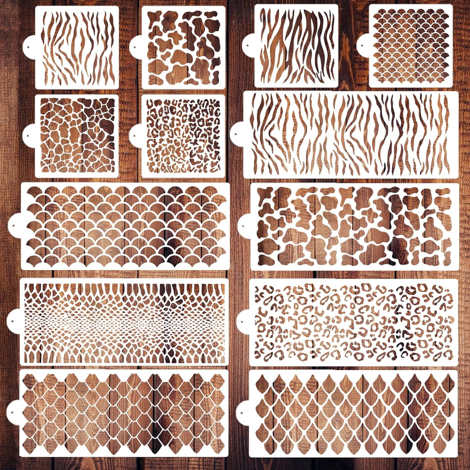 Cake Stencils Decorating Buttercream Cookie Stencils for Royal Icing ...