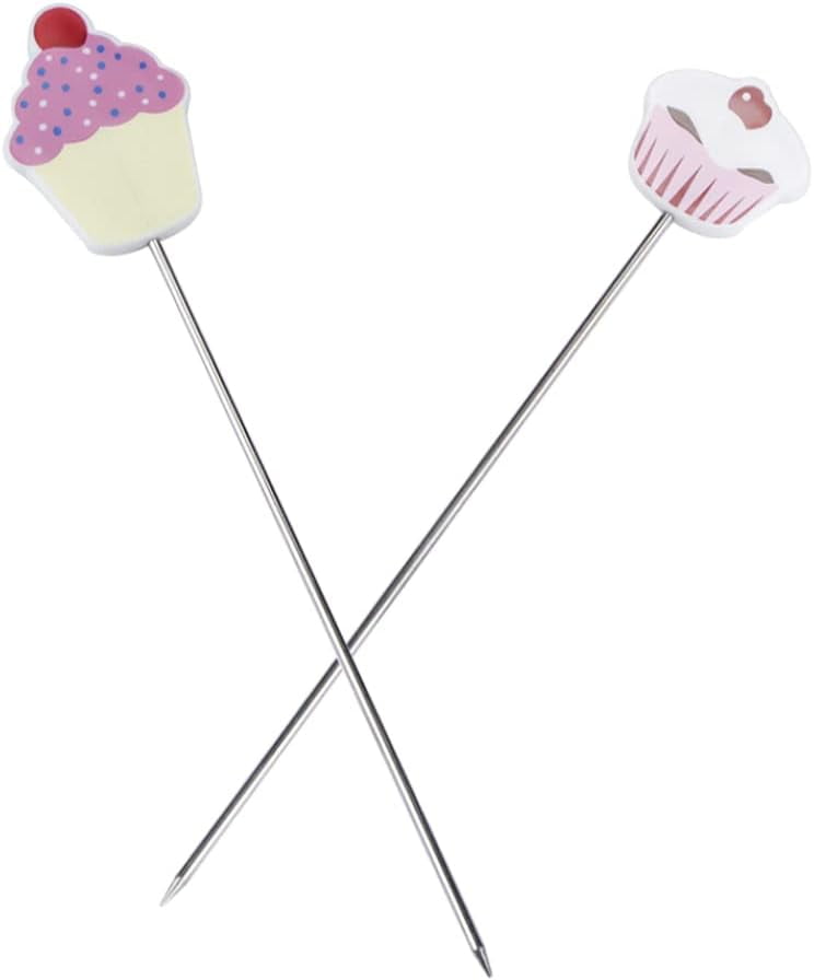 Cake Tester Stainless Steel Cupcake Shape Cake Tester Probe Skewer ...