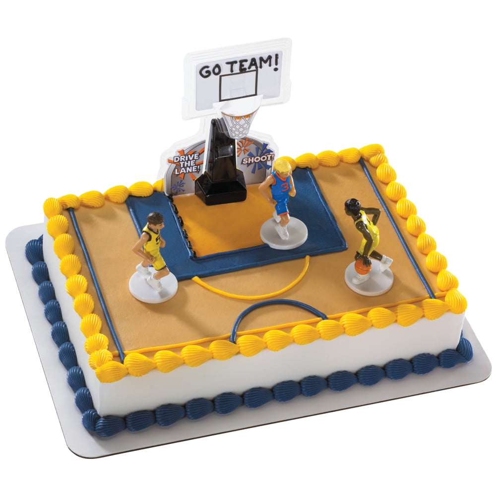 Cake Topper Decor, Basketball All Net (1 SET) - Walmart.com