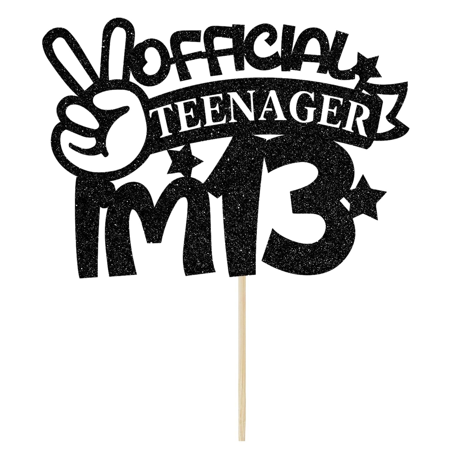 Official Teenager I'm FEV6 13 Cake Topper, Happy 13th Birthday Party ...