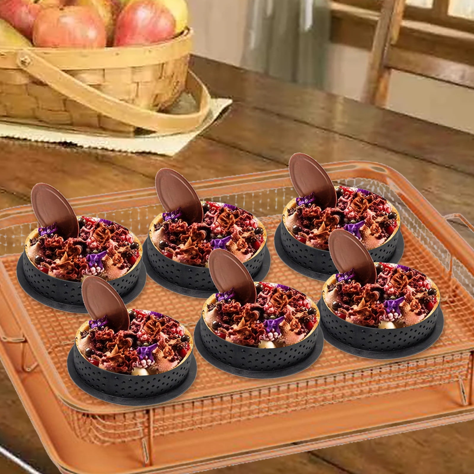 Cake Trays for Baking Mini 3 Tier Cake Pans for Baking 8x3 round Cake ...